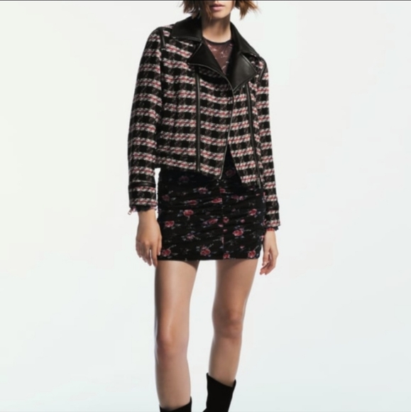 Zara | Jackets & Coats | Zara Combination Textured Jacket | Poshmark